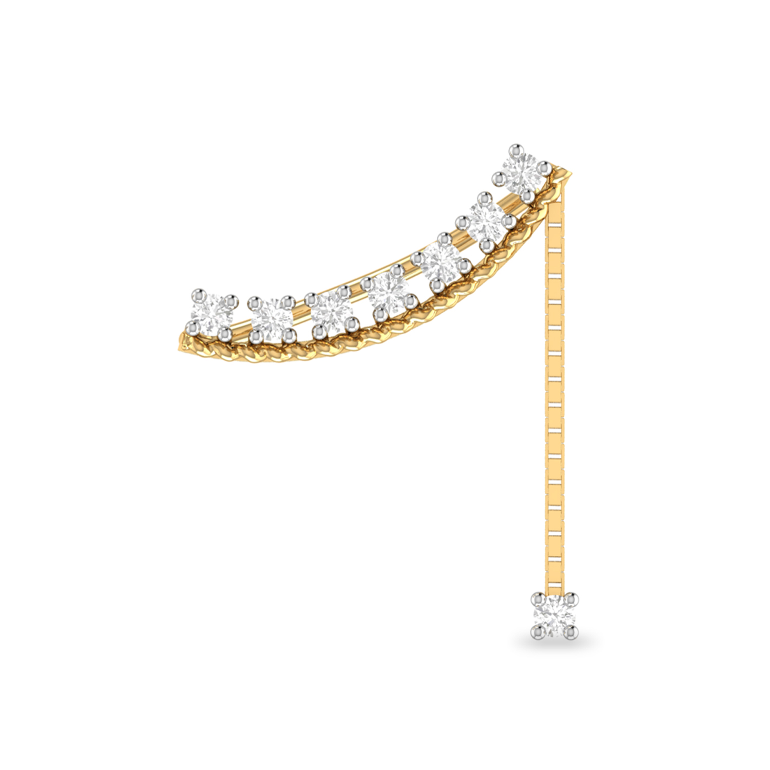 The Marilu Diamond Earrings by PC Jeweller
