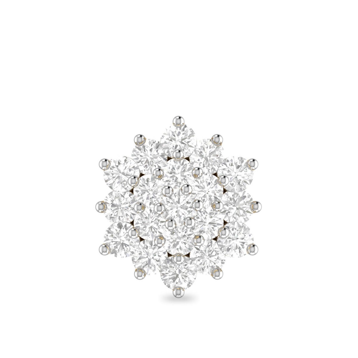 The Jenat Diamond Earring | PC Jeweller