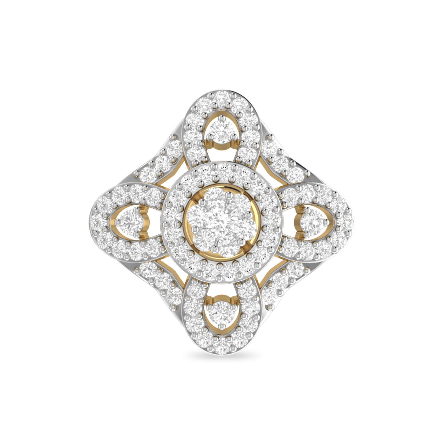 The Renata Diamond Earrings | PC Jeweller