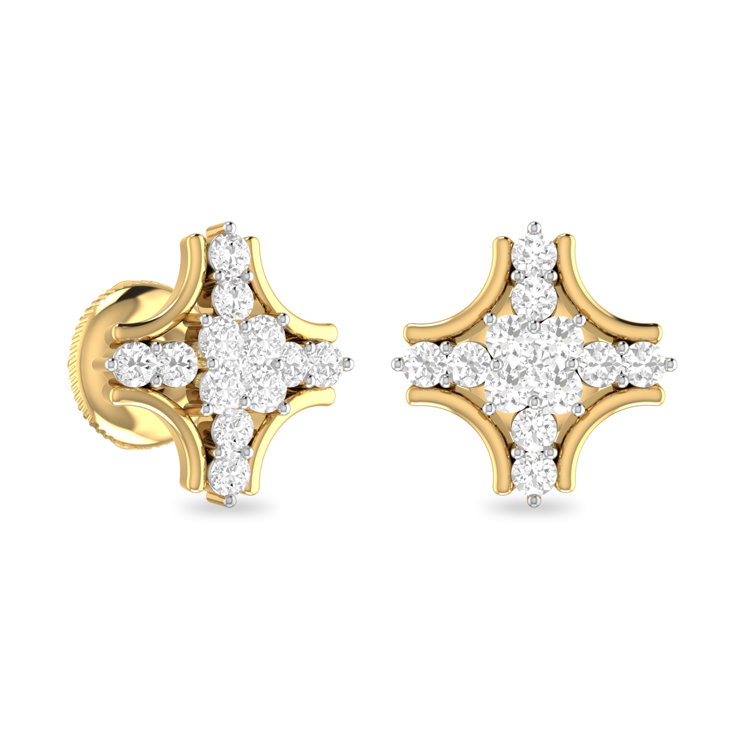 The Aniko Diamond Earrings | PC Jeweller