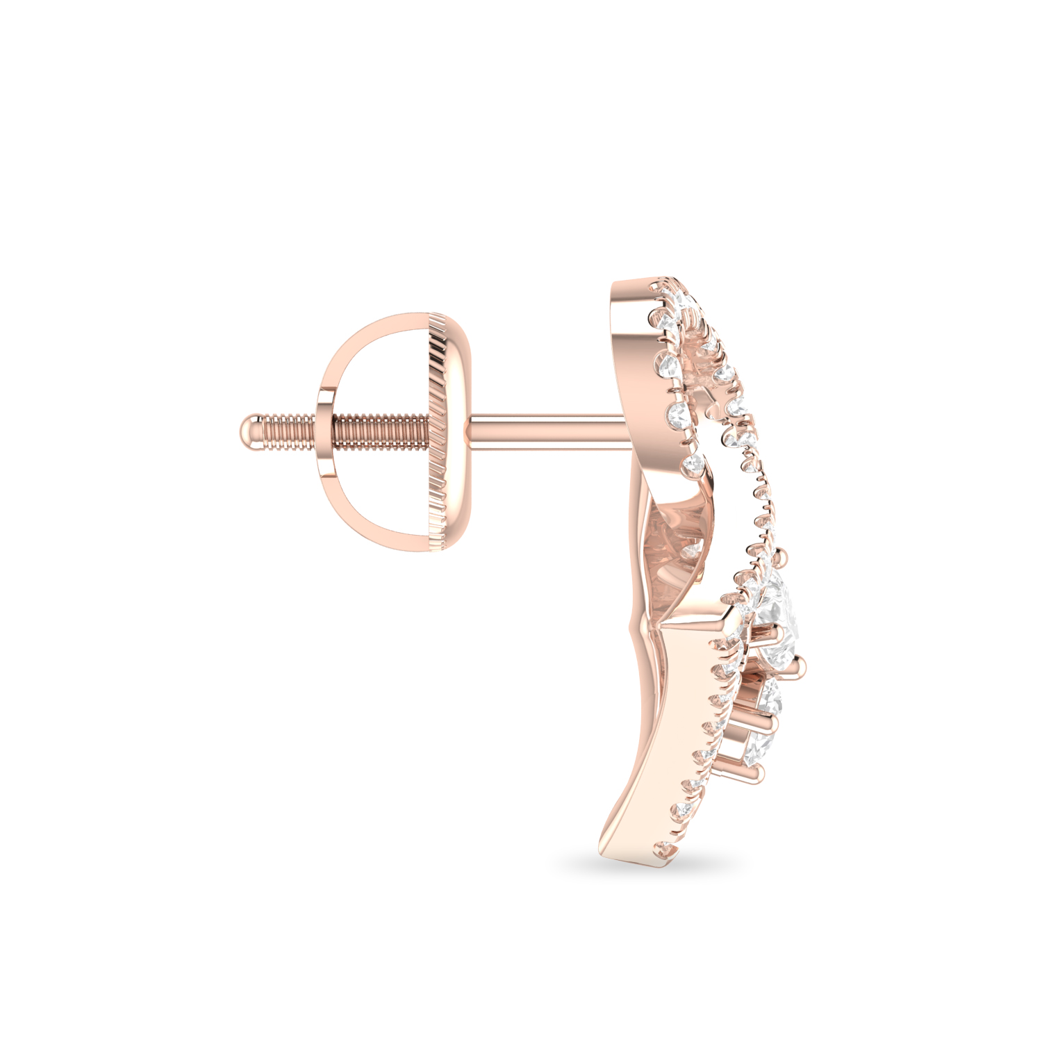 The Bruno Diamond Earrings | PC Jeweller