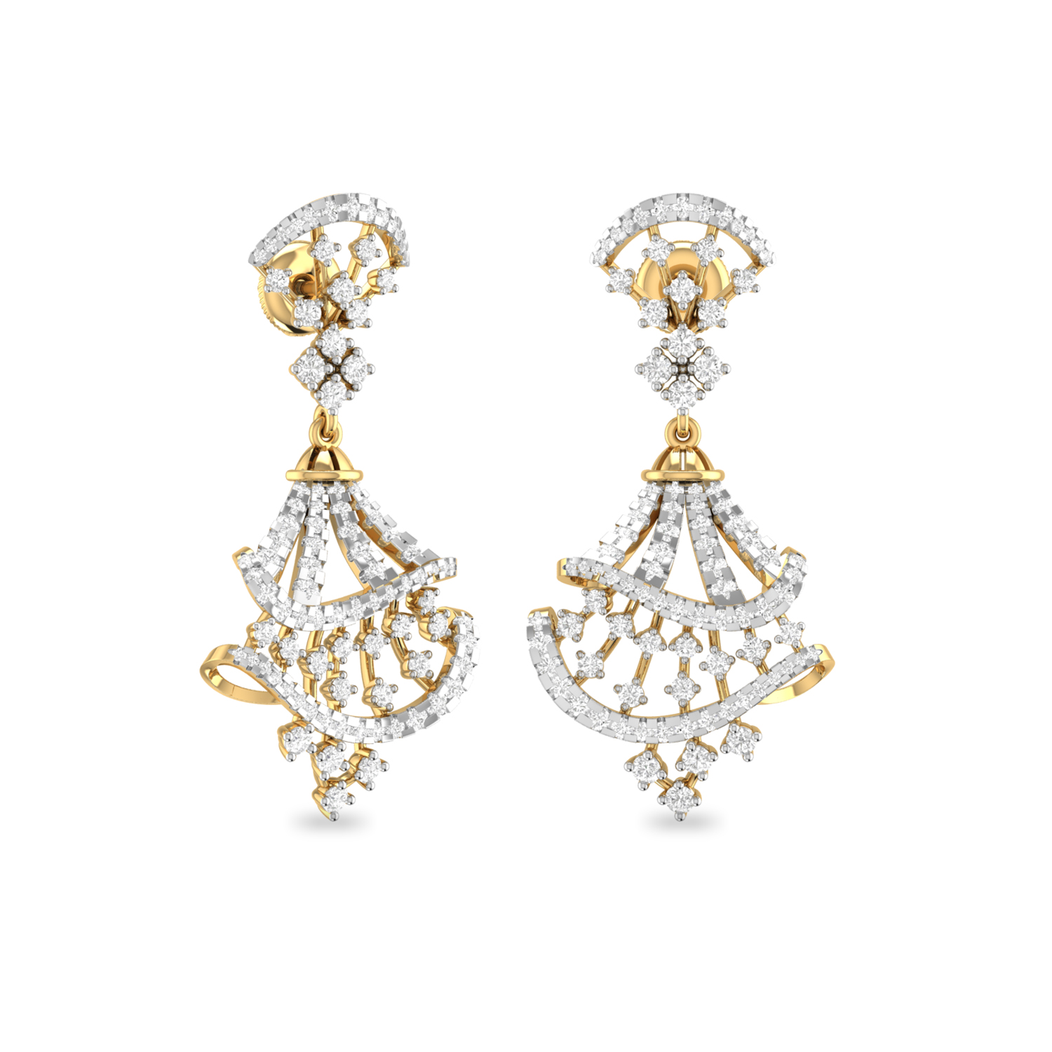 The Kimokea Diamond Earrings | PC Jeweller