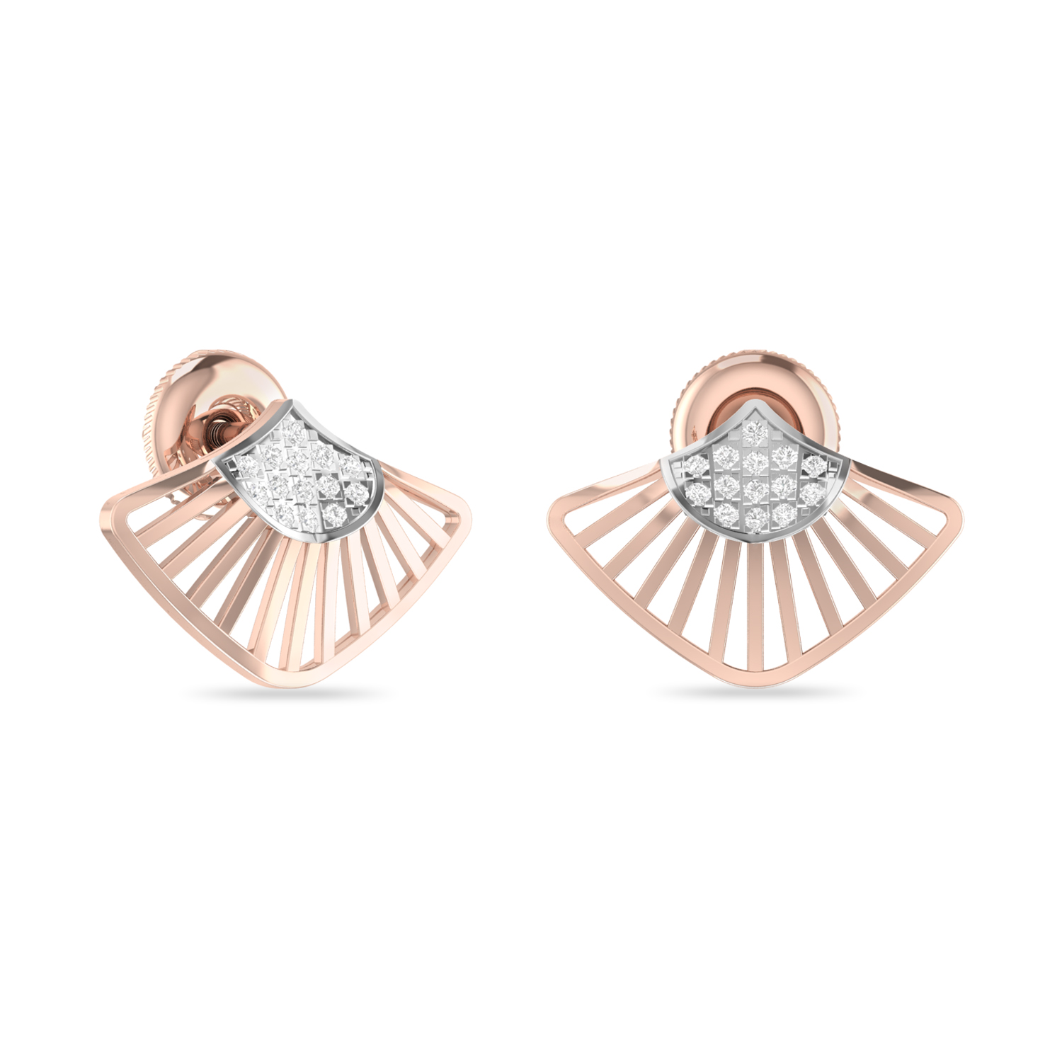 The Elise Diamond Earrings by PC Jeweller