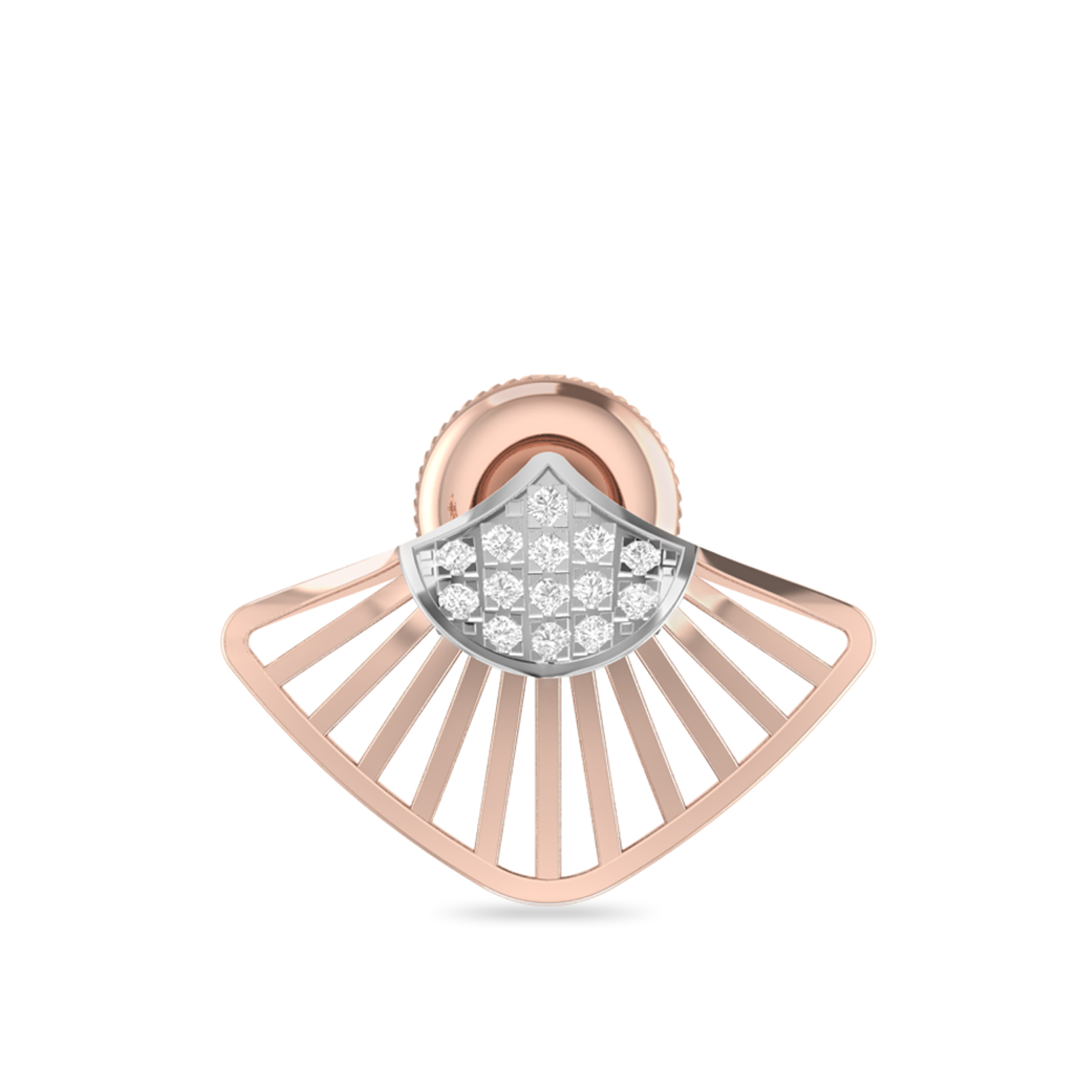 The Elise Diamond Earrings by PC Jeweller