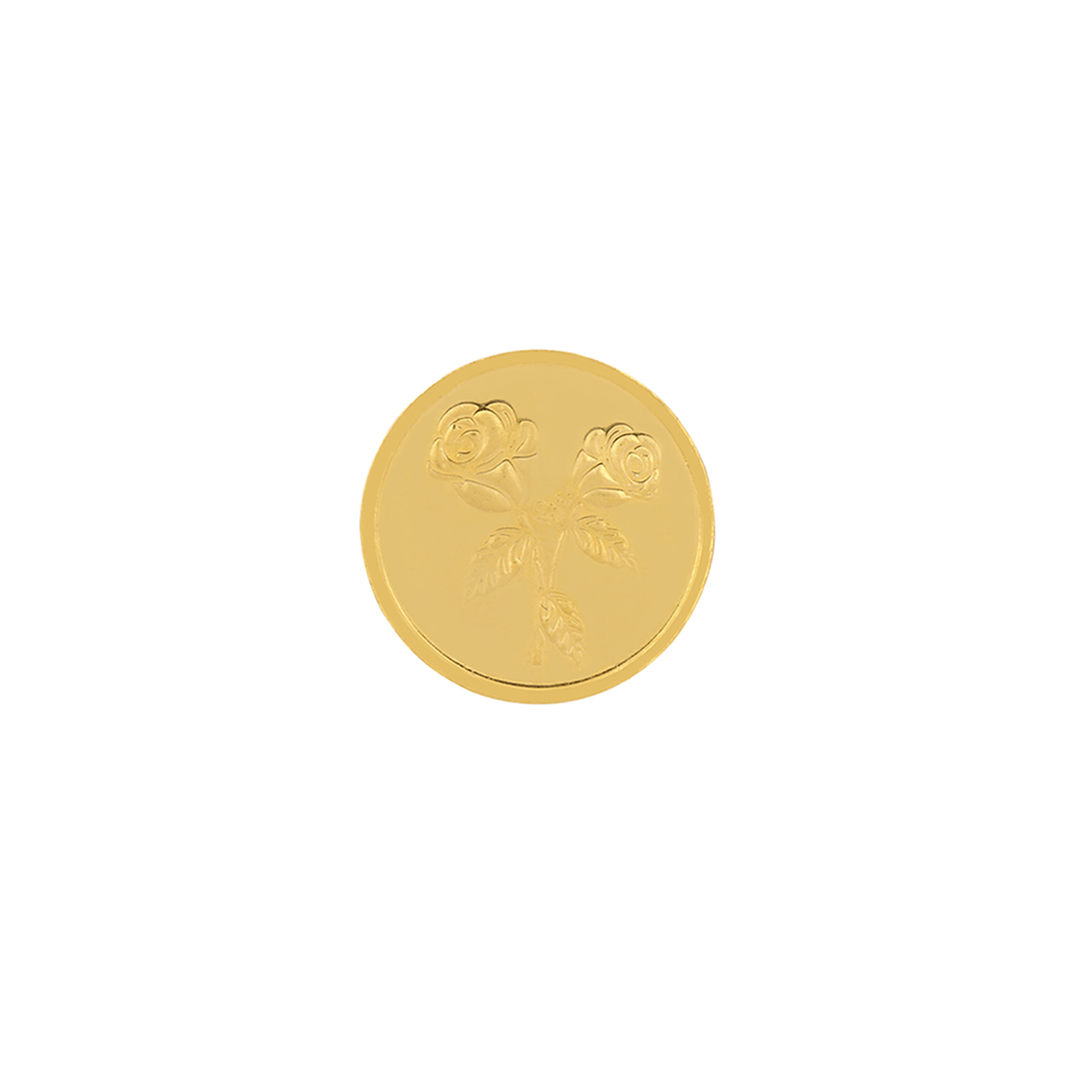 The 1 Gram 22K Rose Gold Coin by PC Jeweller