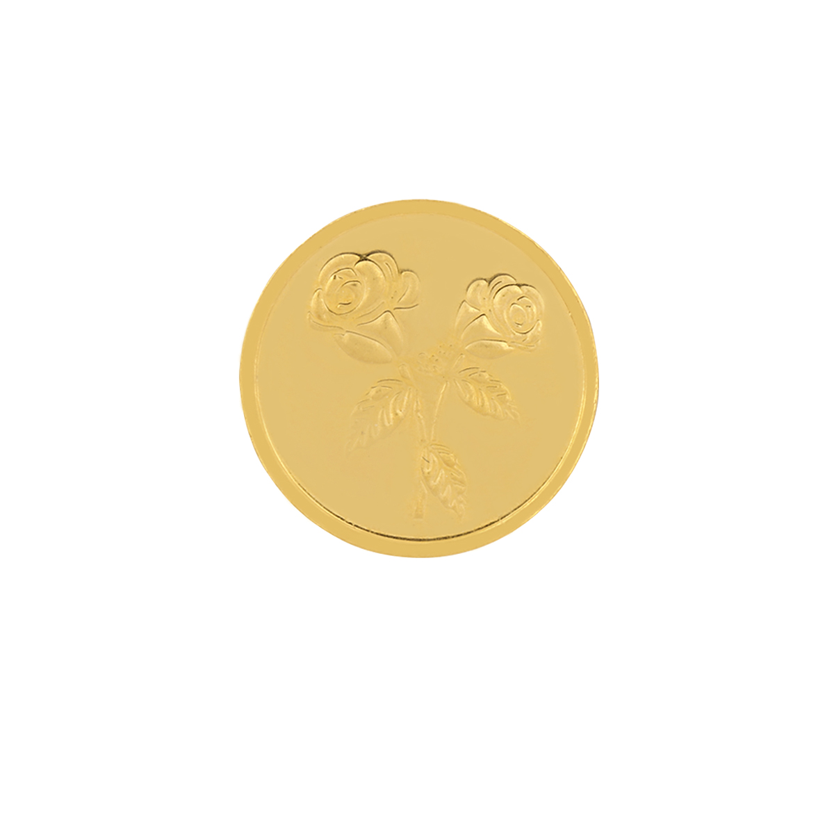 The 10 Gram 22K Rose Gold Coin by PC Jeweller