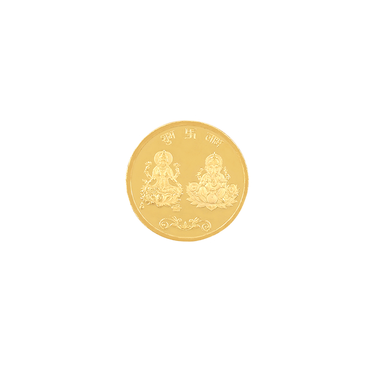 The 1 Gram 22K Precious Gold Coin by PC Jeweller