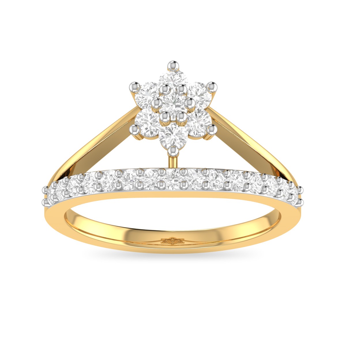 The Cadi Diamond Ring | PC Jeweller