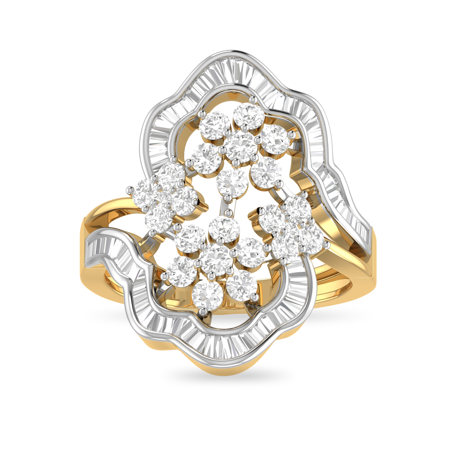 The Gayle Diamond Ring | PC Jeweller