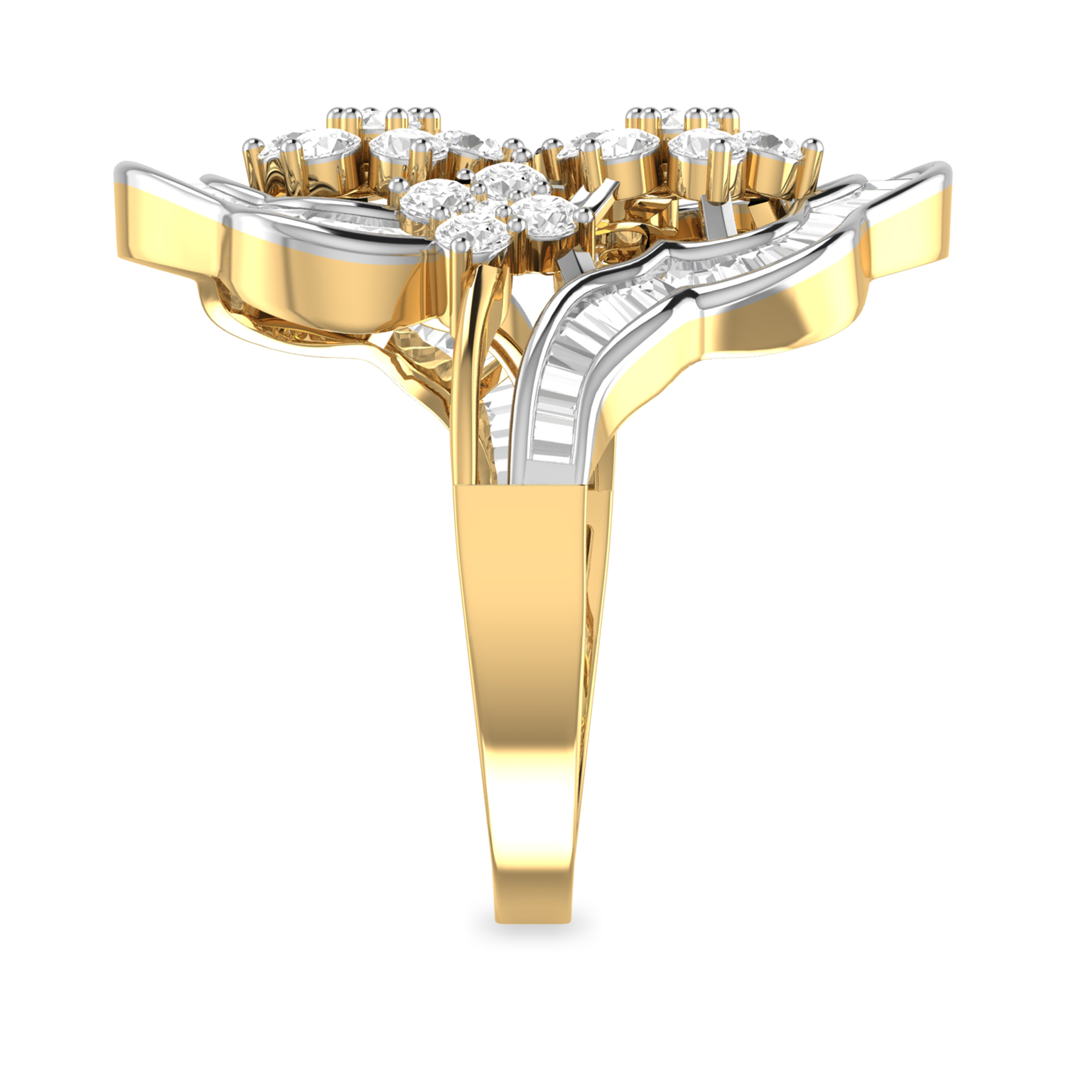 The Gayle Diamond Ring | PC Jeweller