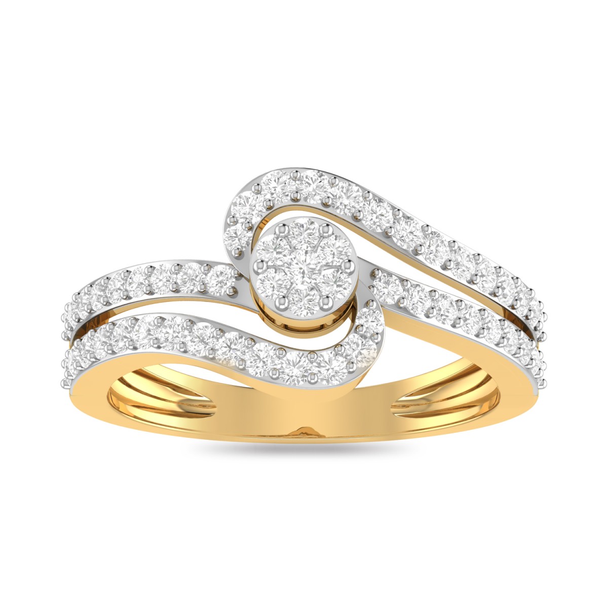 The Fabian Diamond Ring | PC Jeweller