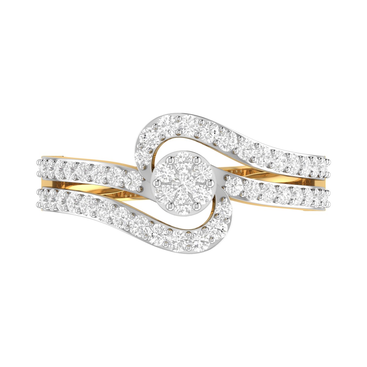 The Fabian Diamond Ring | PC Jeweller
