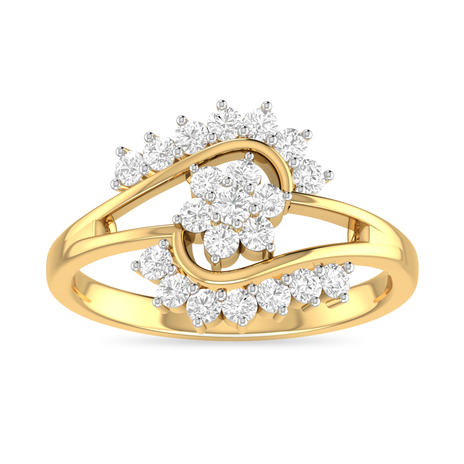 The Iyla Diamond Ring by PC Jeweller