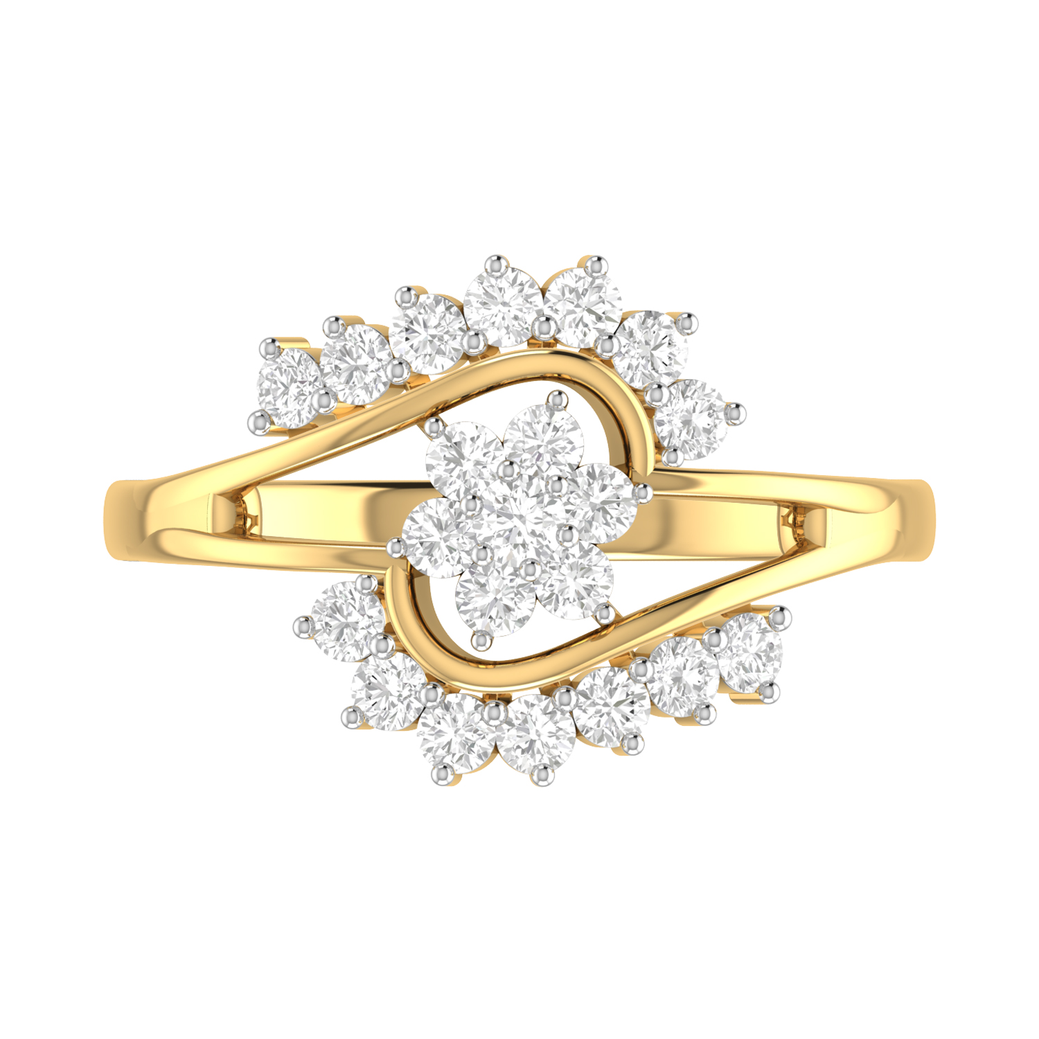 The Iyla Diamond Ring by PC Jeweller