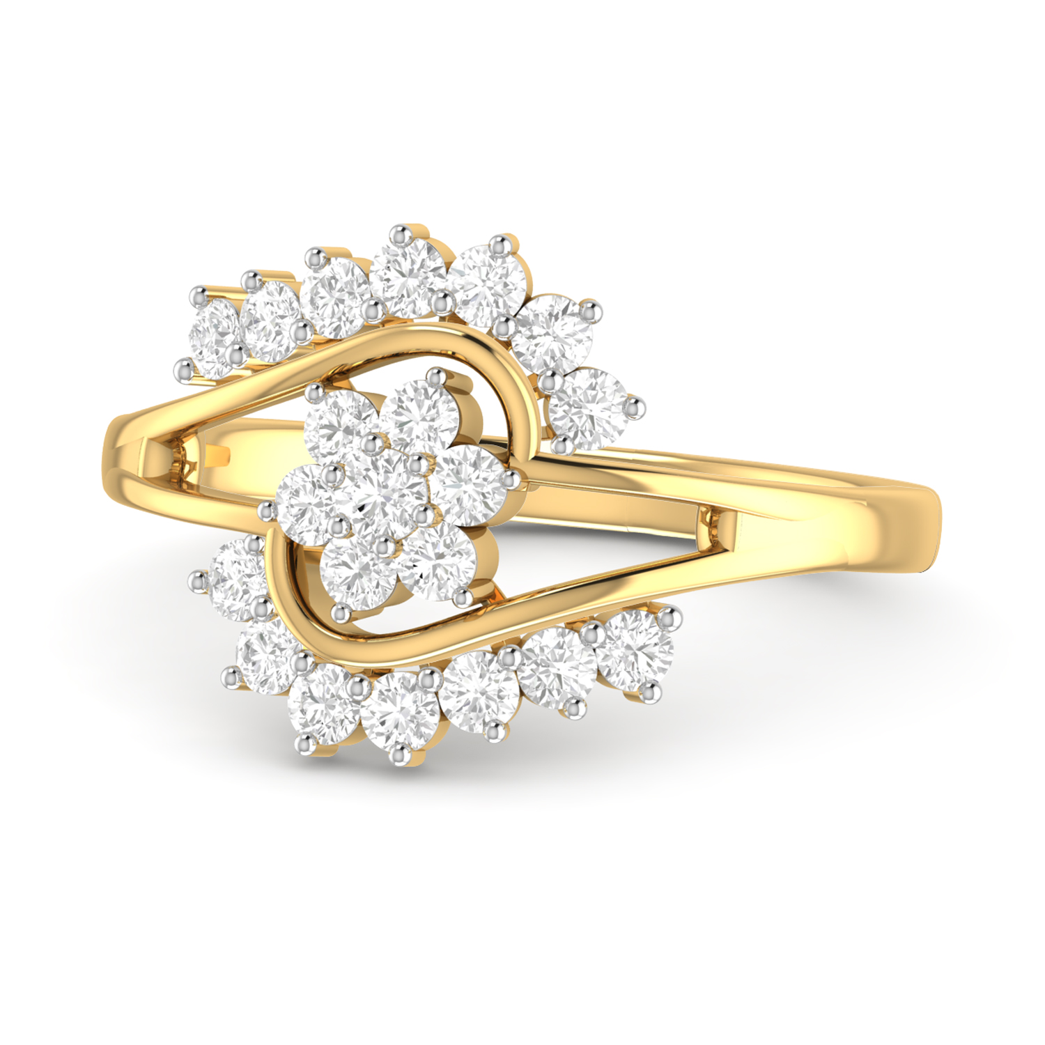 The Iyla Diamond Ring by PC Jeweller