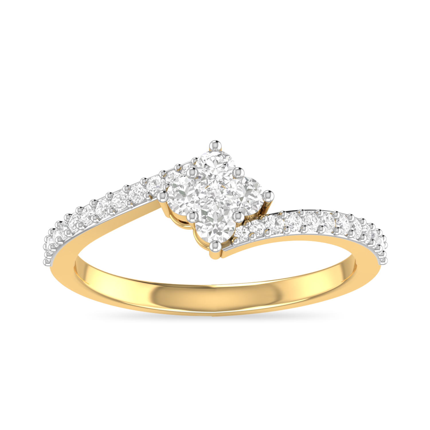 The Astrid Diamond Ring by PC Jeweller