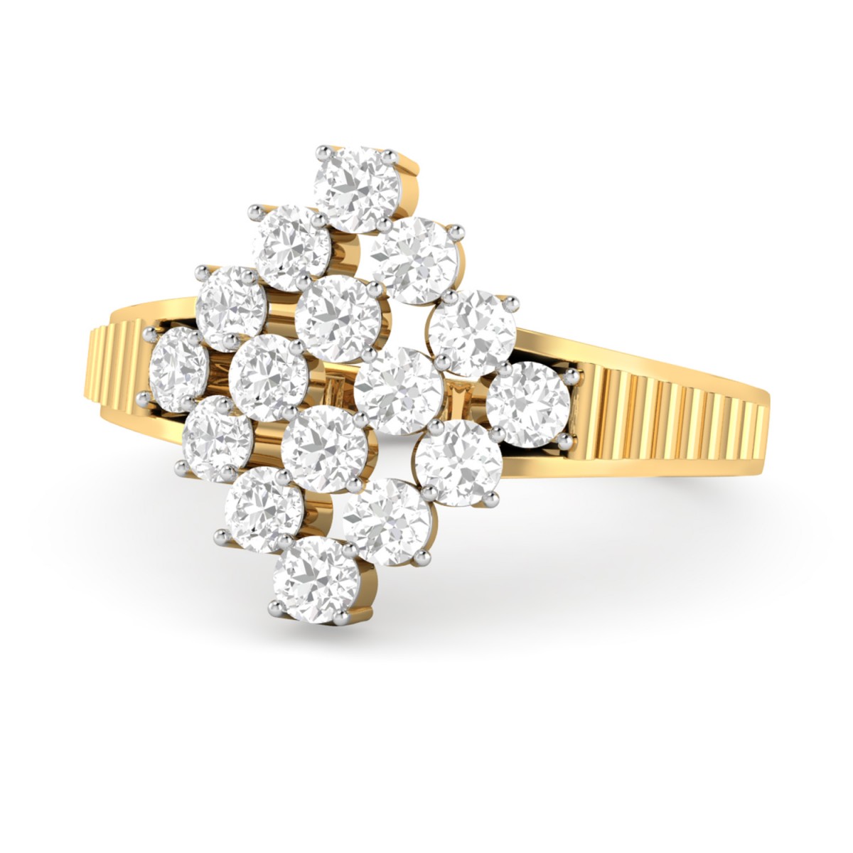 The Allonia Diamond Ring | PC Jeweller