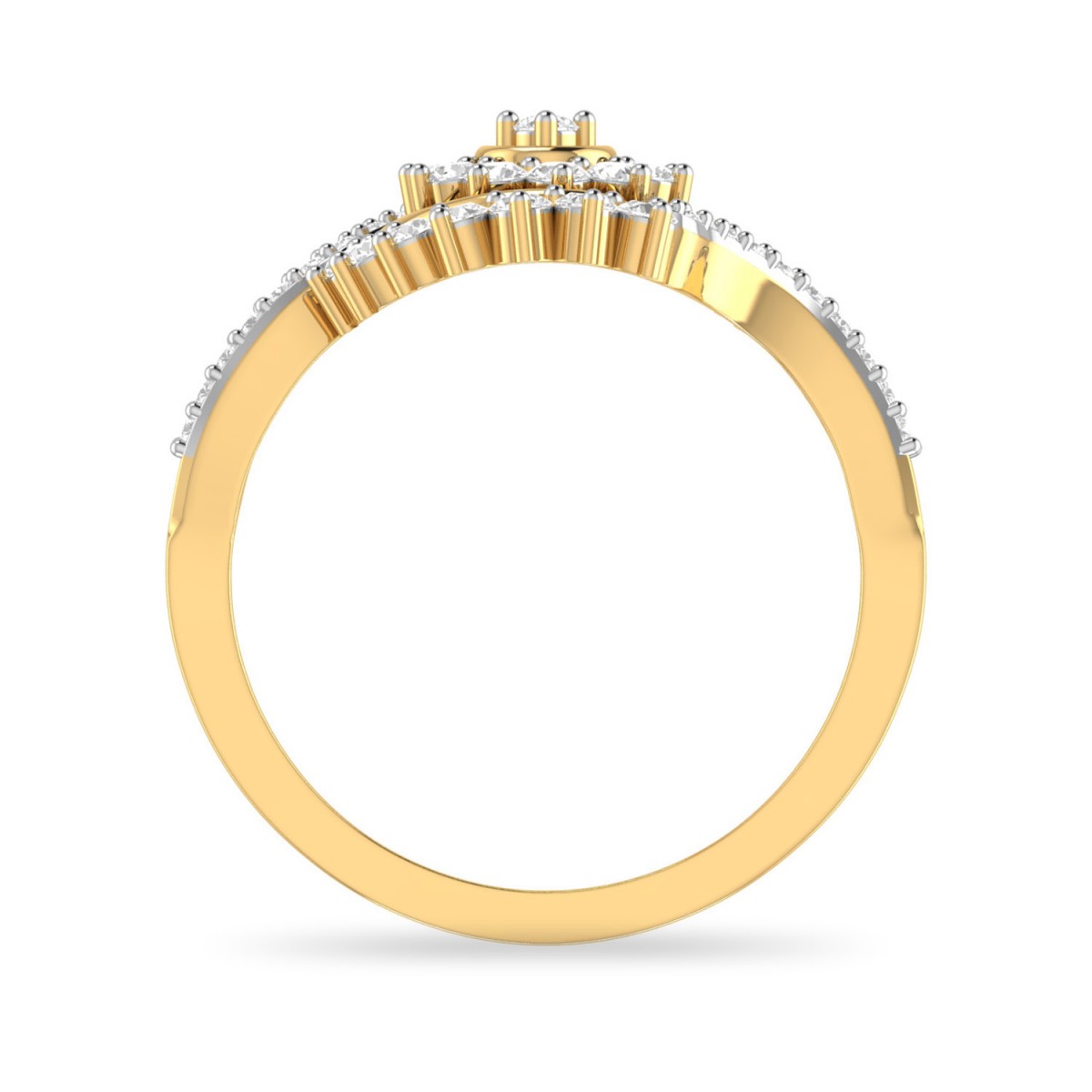 The Malang Diamond Ring | PC Jeweller