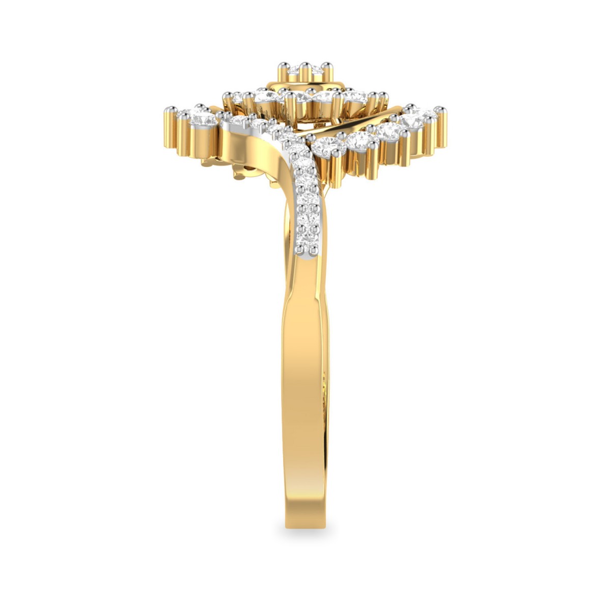 The Malang Diamond Ring | PC Jeweller