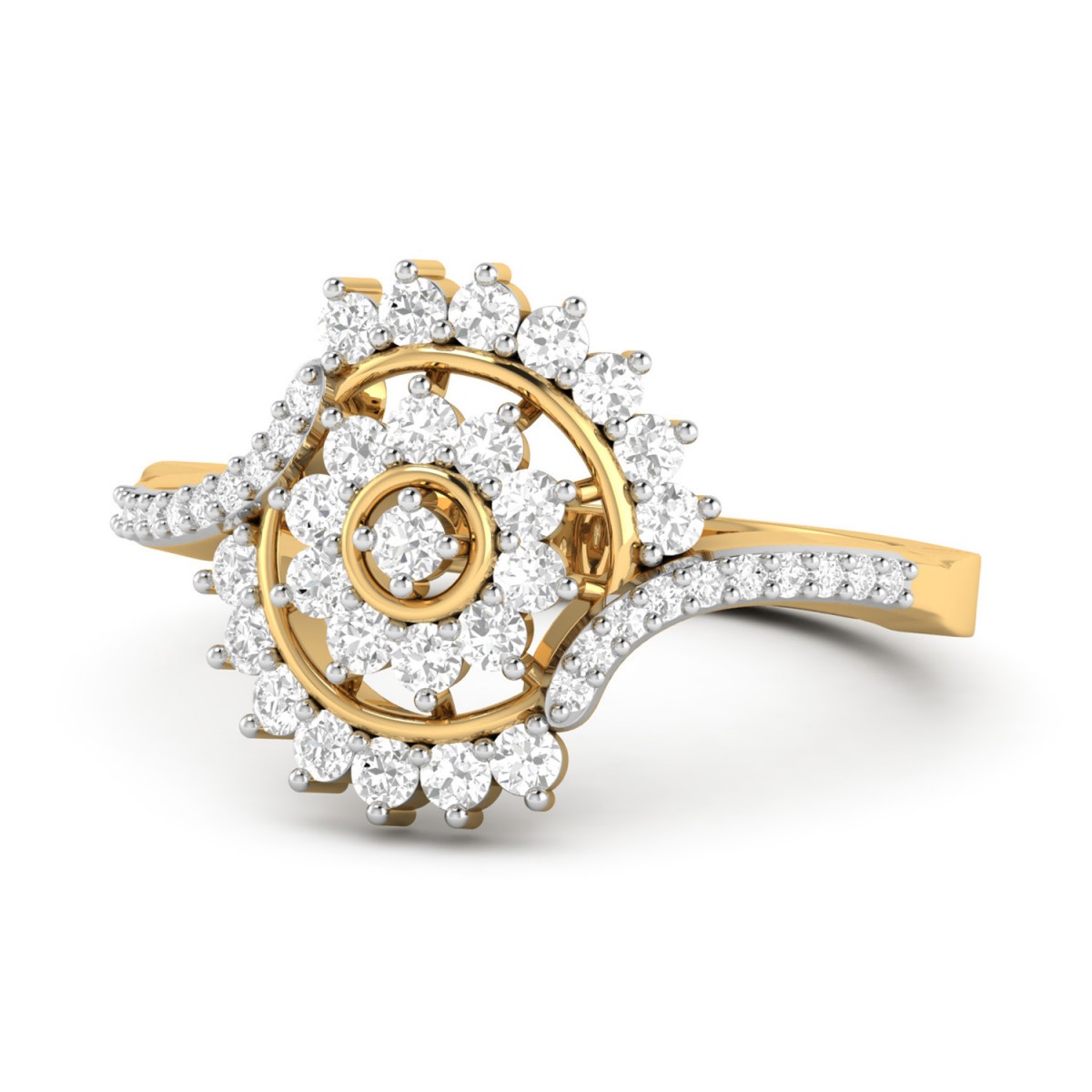 The Malang Diamond Ring | PC Jeweller