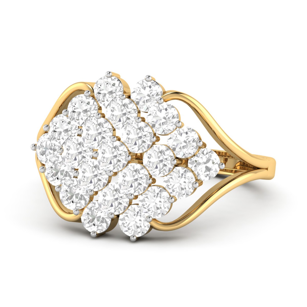 The Moina Diamond Ring by PC Jeweller