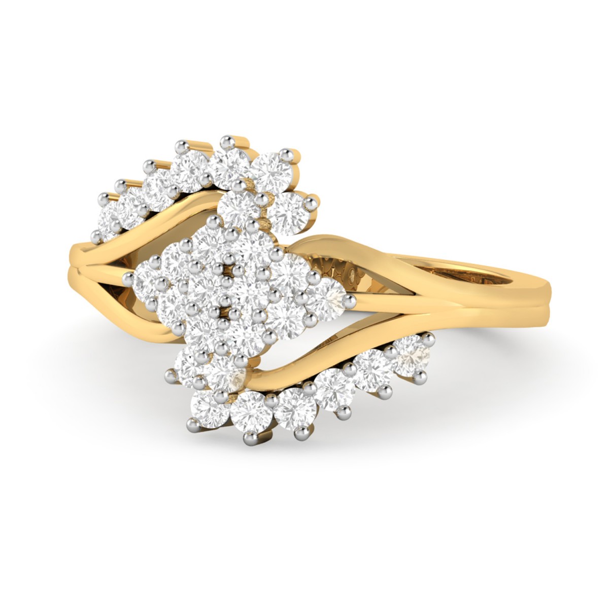 The Nazeli Diamond Ring | PC Jeweller