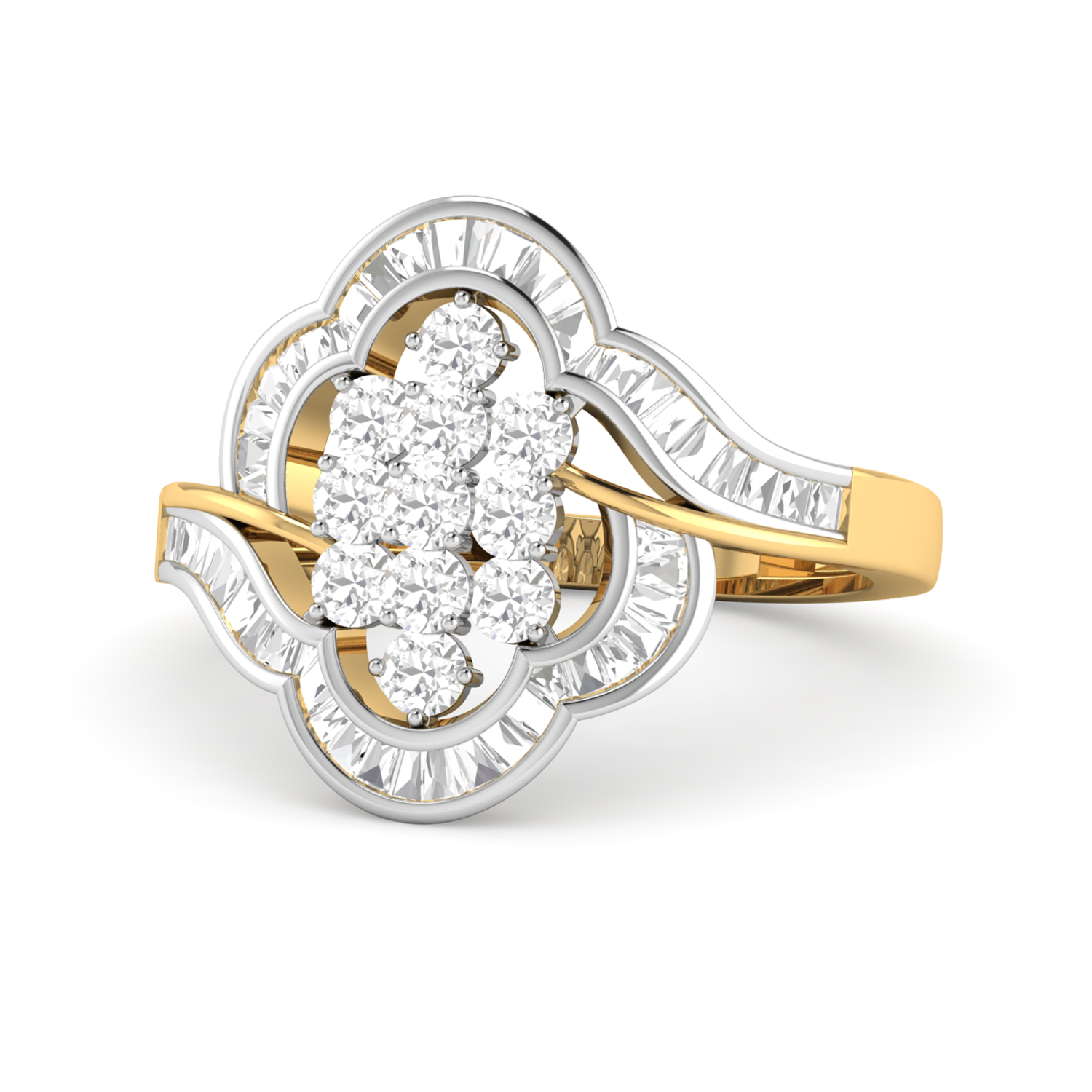 The Gerri Diamond Ring | PC Jeweller