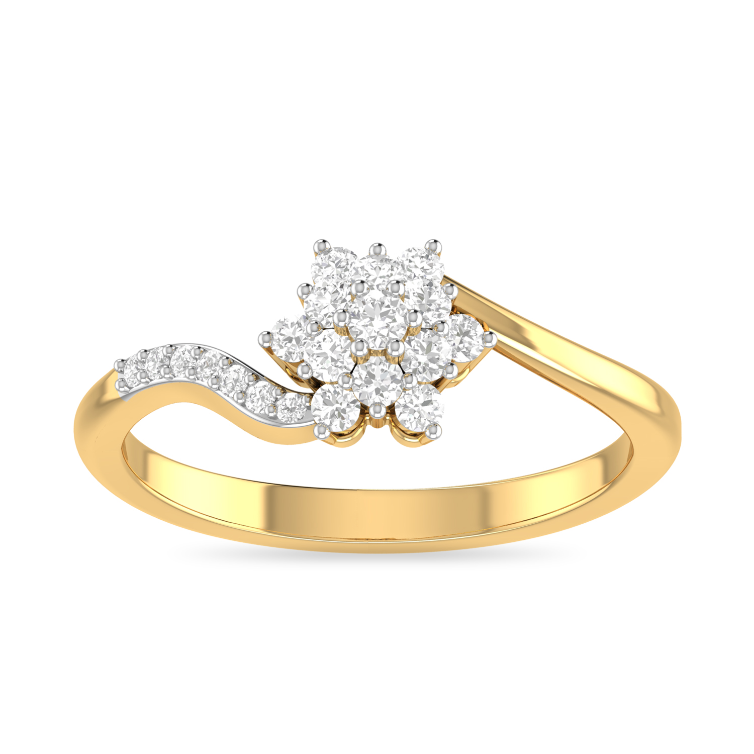 The Sephora Diamond Ring by PC Jeweller
