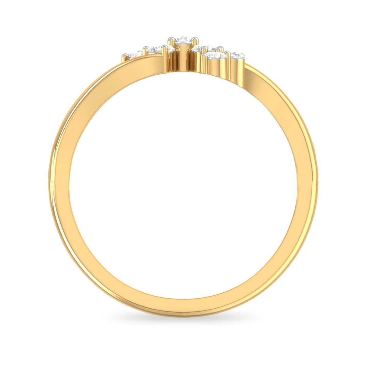 The Chessa Diamond Ring | PC Jeweller