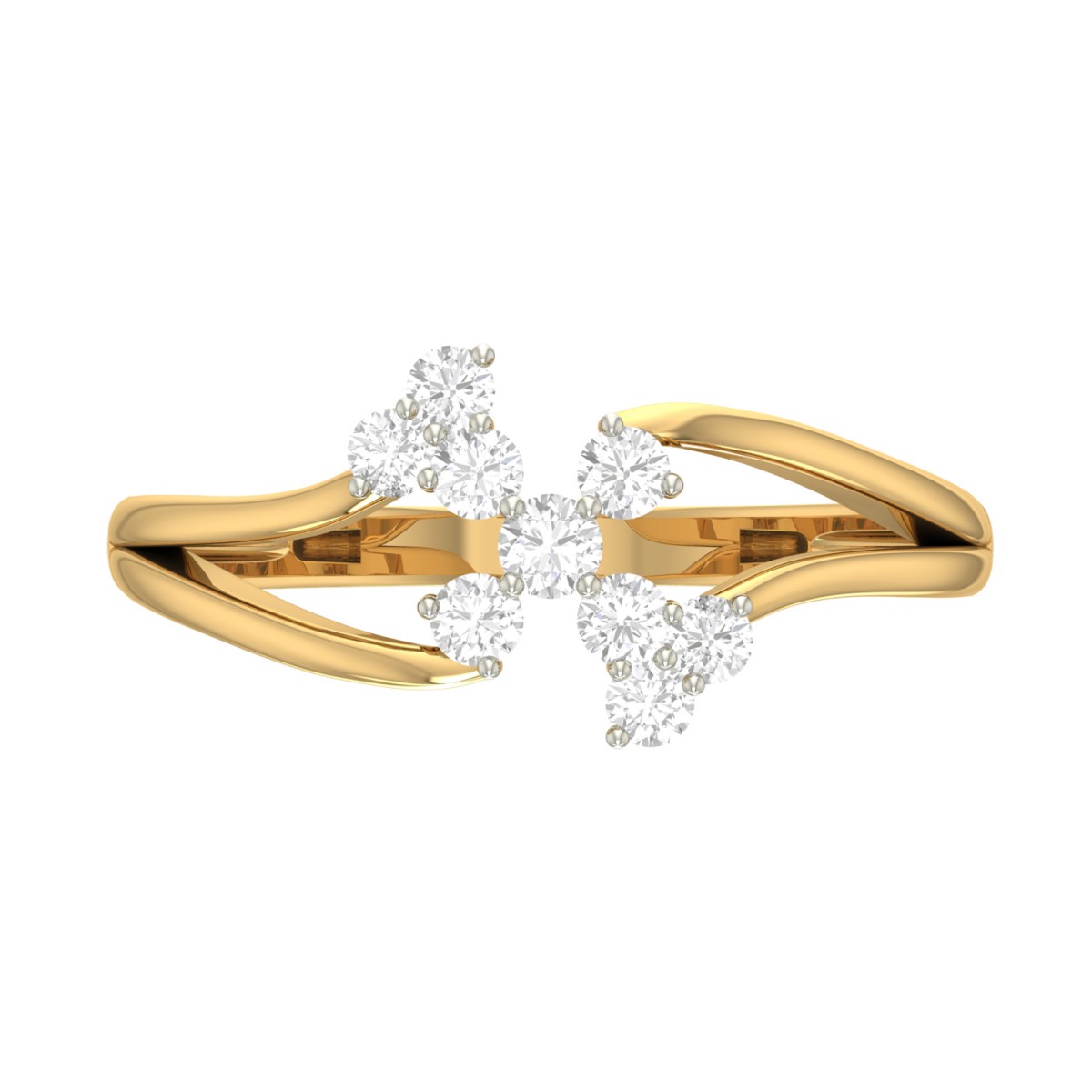 The Chessa Diamond Ring | PC Jeweller