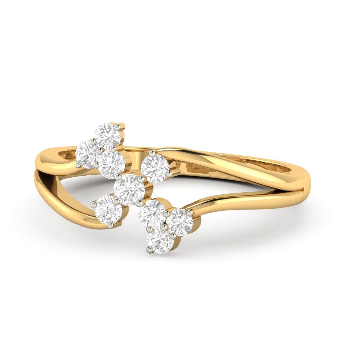 The Chessa Diamond Ring | PC Jeweller