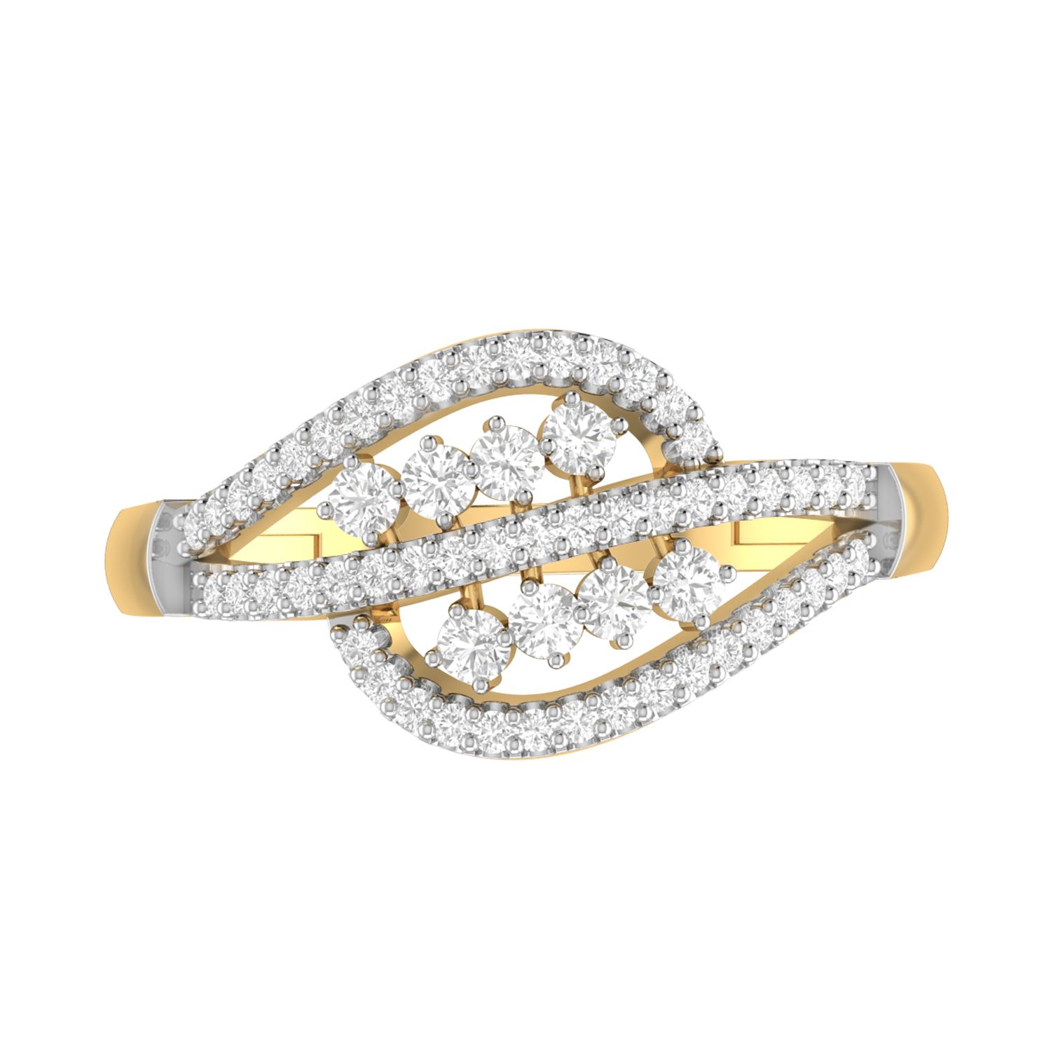 The Evelina Diamond Ring | PC Jeweller