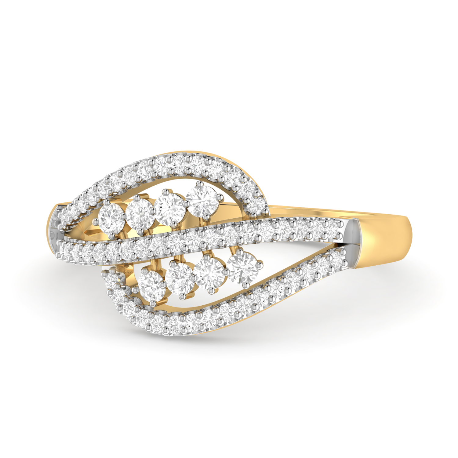 The Evelina Diamond Ring | PC Jeweller