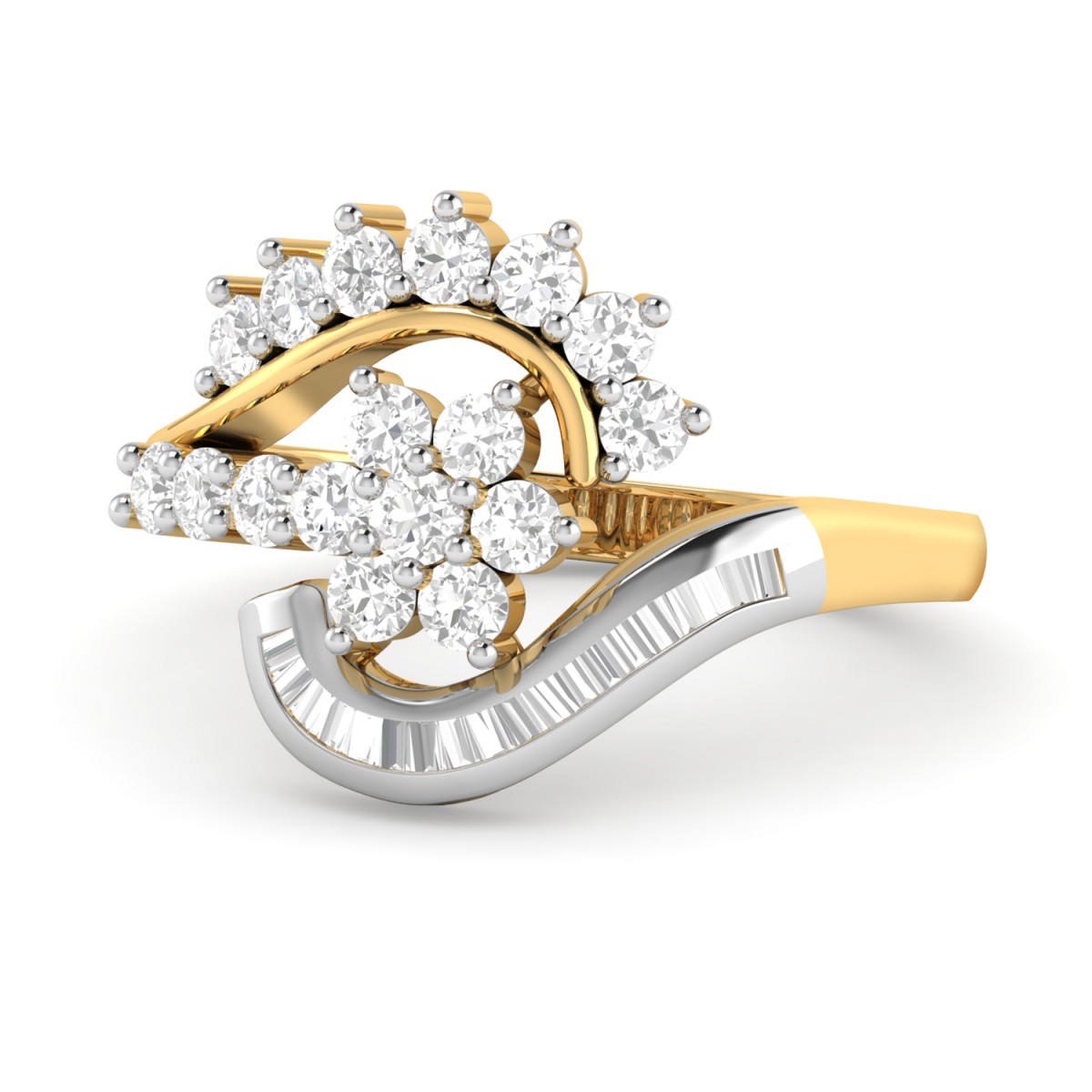 The India Diamond Ring | PC Jeweller