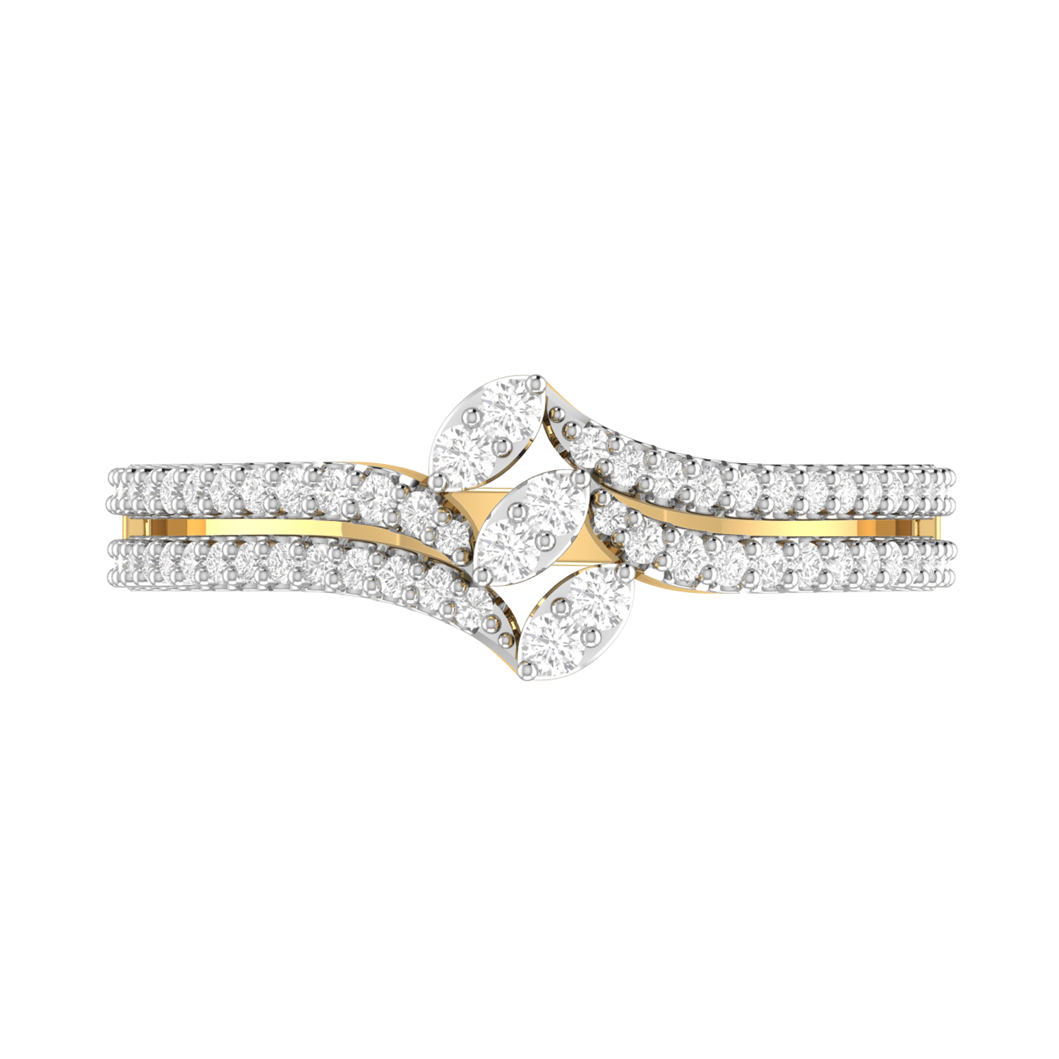 The Nadia Diamond Ring by PC Jeweller
