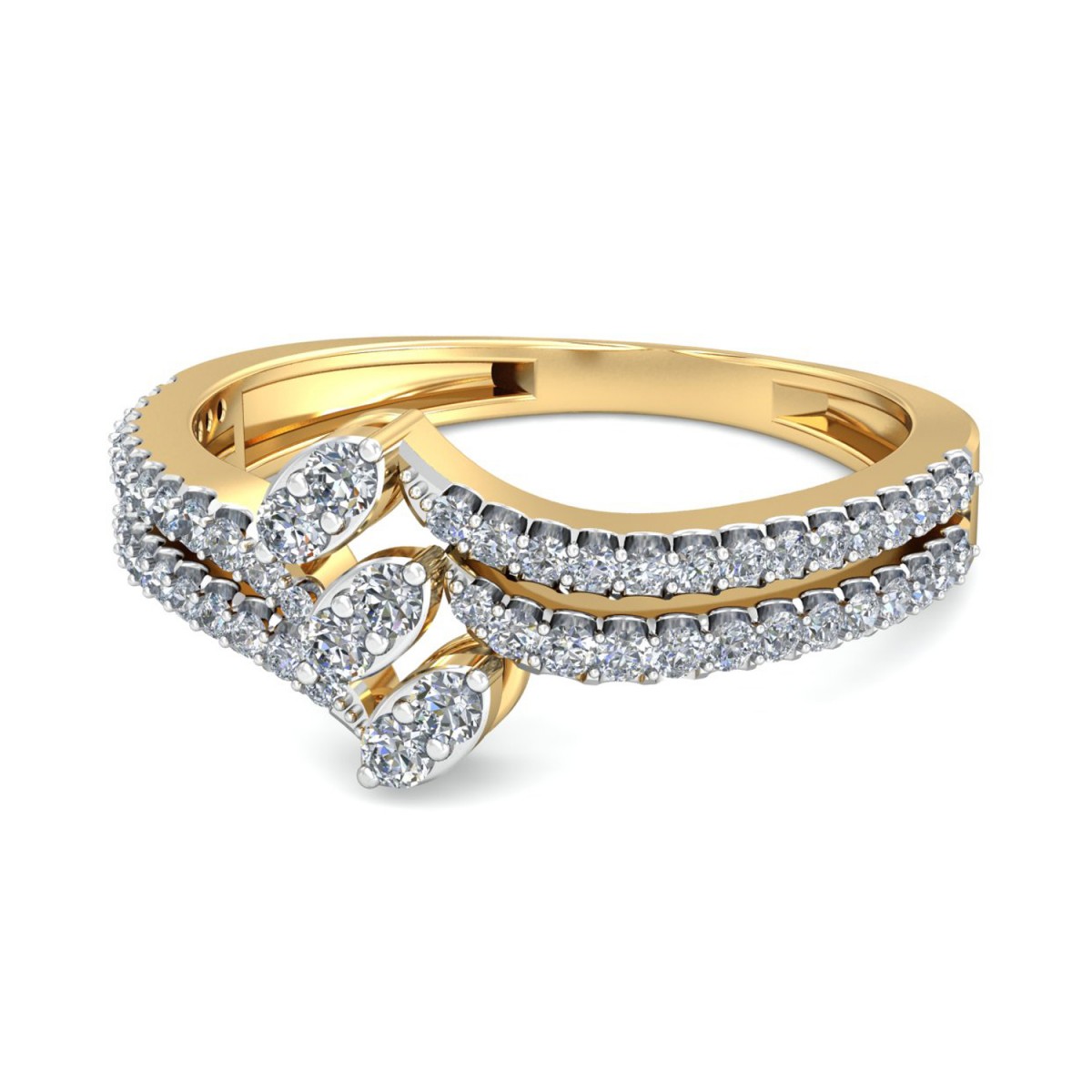The Nadia Diamond Ring by PC Jeweller