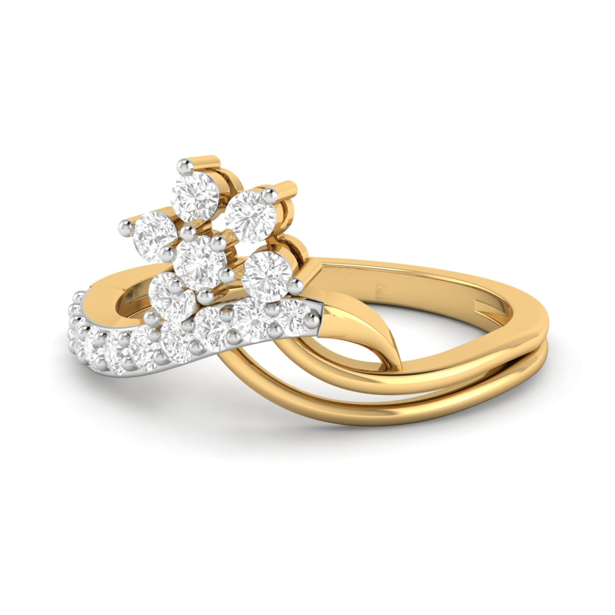 The Elvin Diamond Ring | PC Jeweller