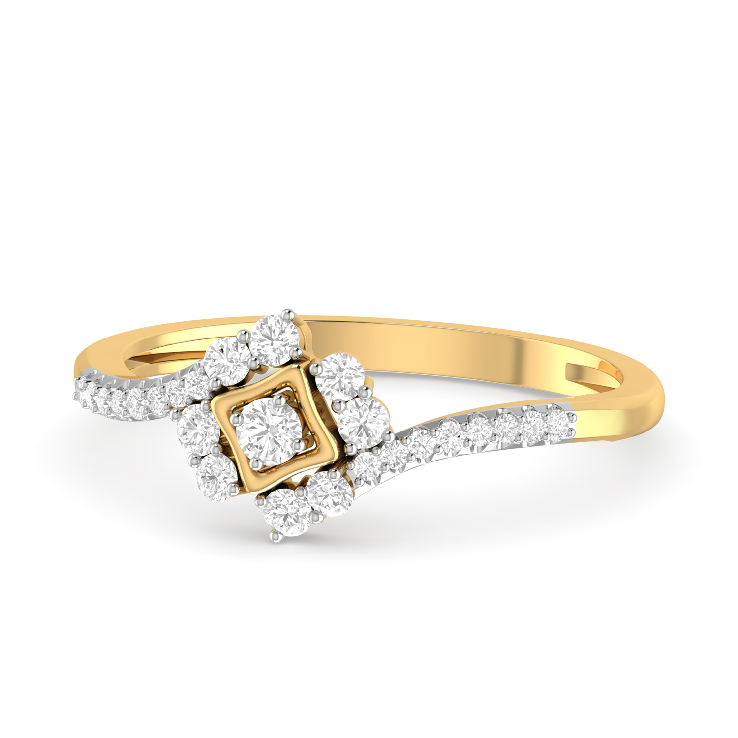The Jeiya Diamond Ring by PC Jeweller