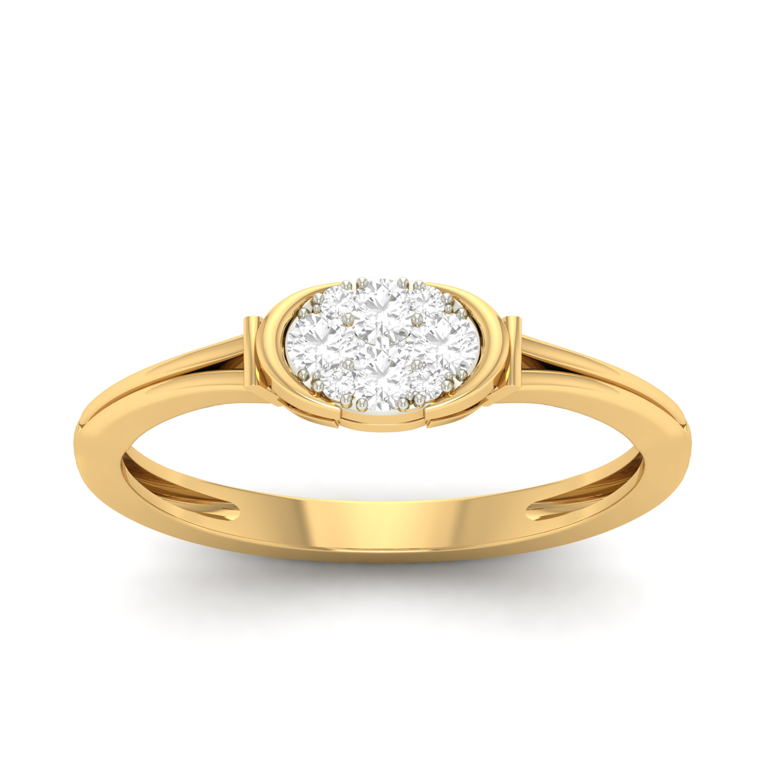 The Delma Diamond Ring | PC Jeweller