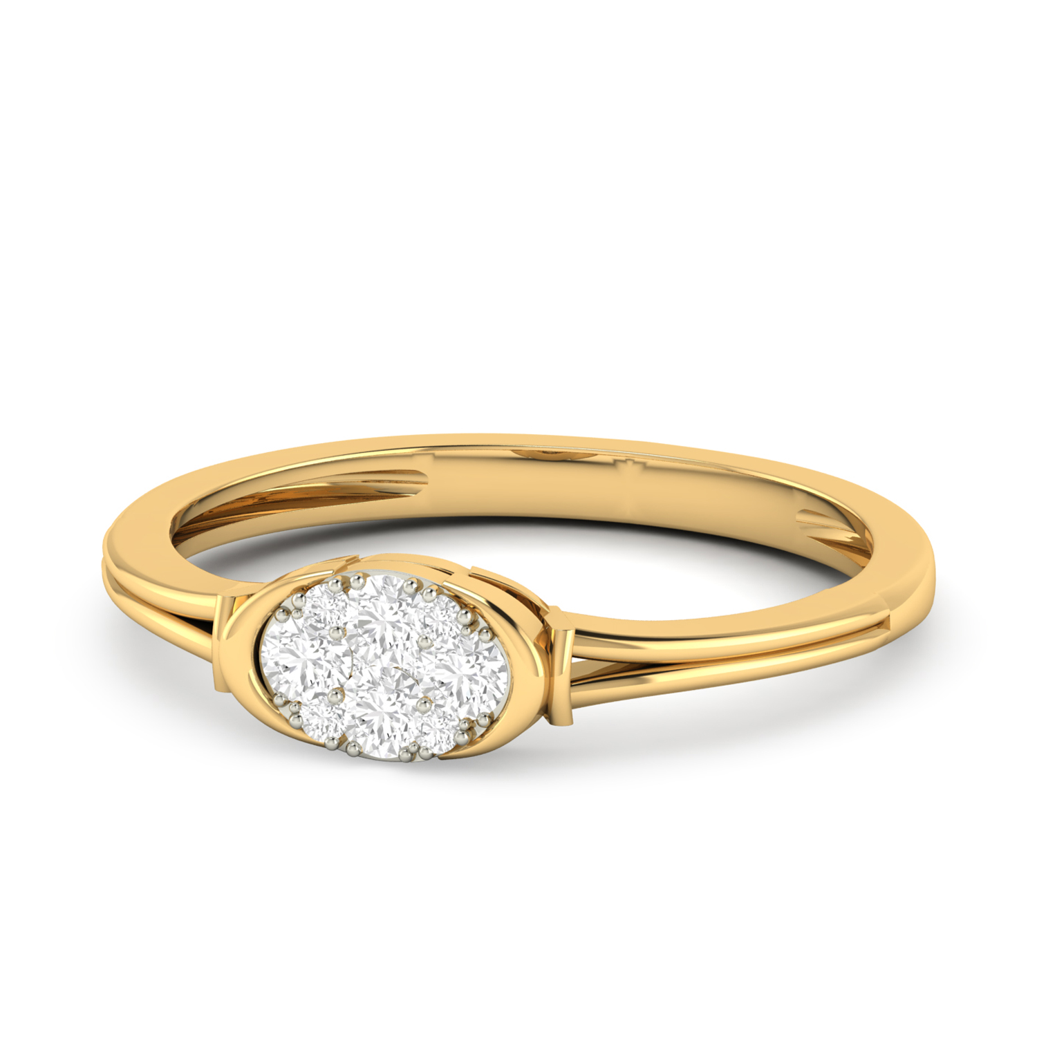 The Delma Diamond Ring | PC Jeweller