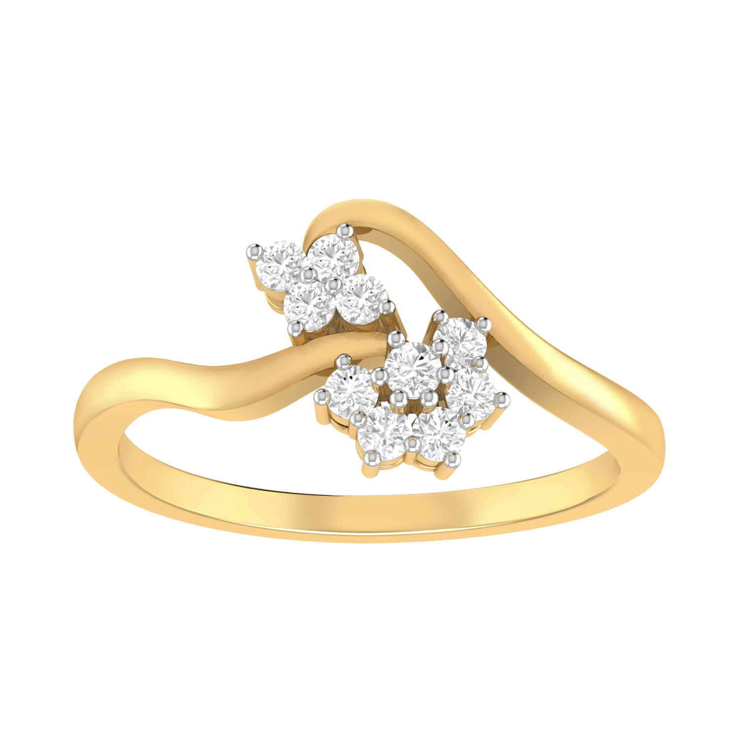 The Osrik Diamond Ring by PC Jeweller
