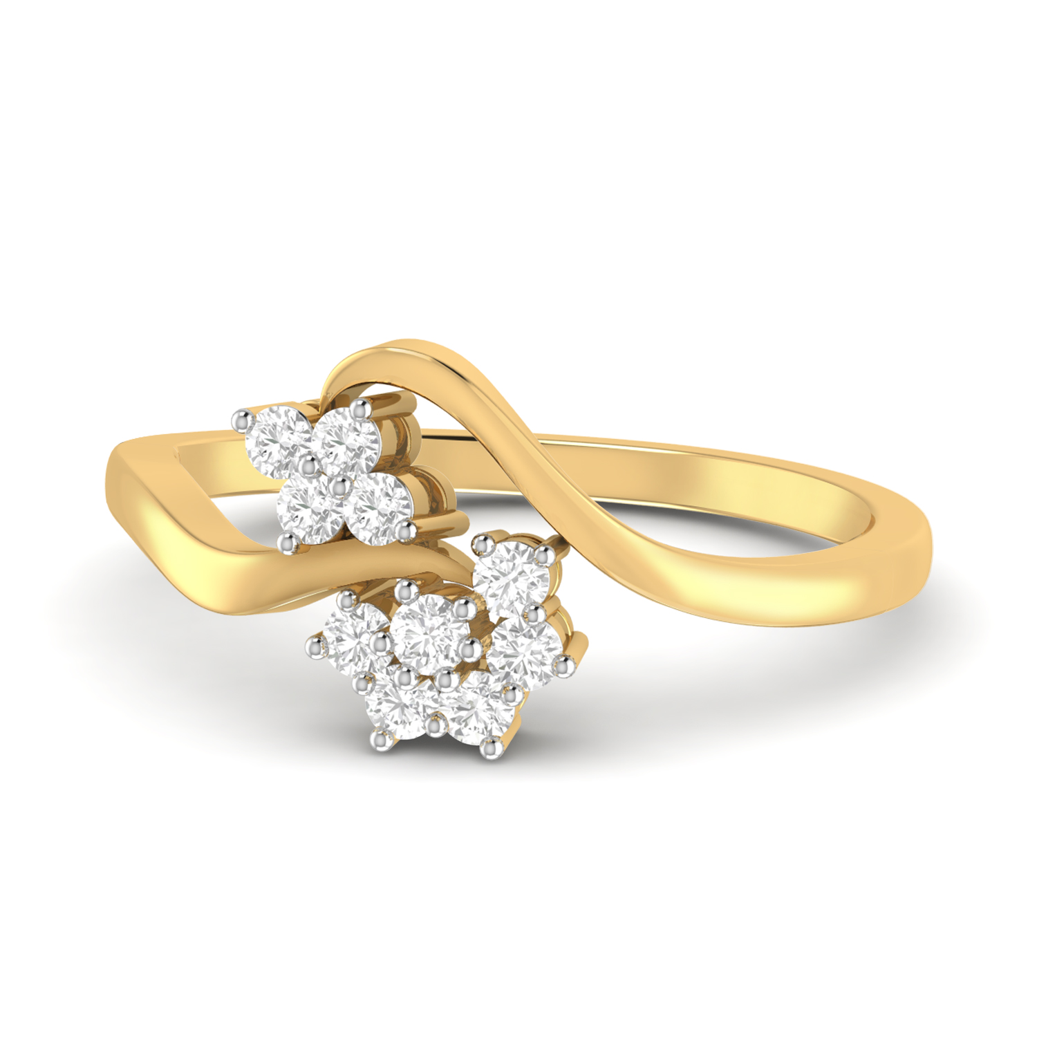 The Osrik Diamond Ring by PC Jeweller