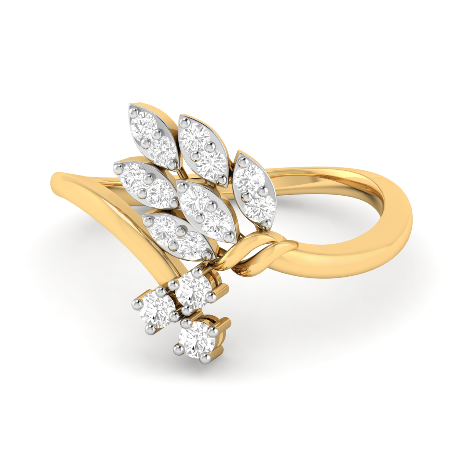 The Idal Diamond Ring | PC Jeweller