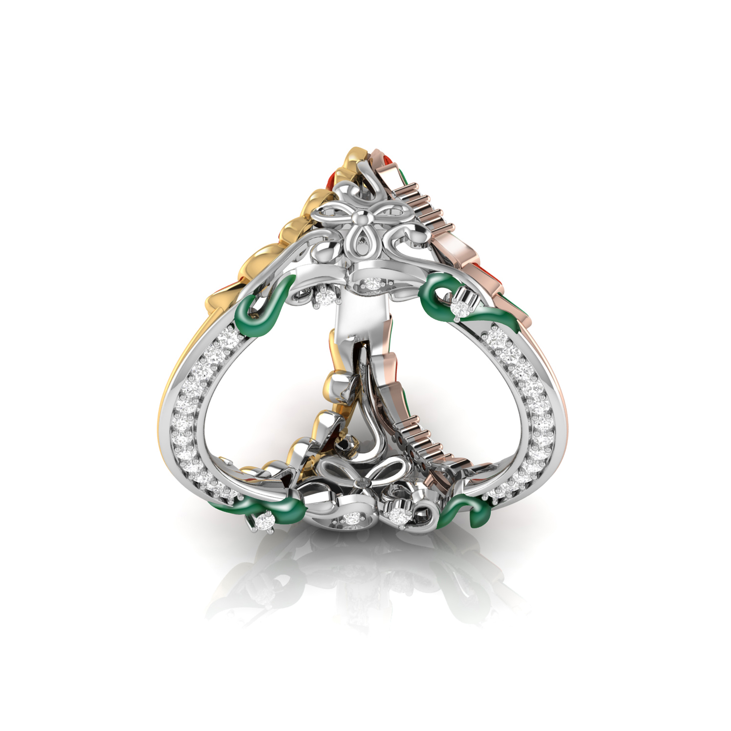 The Nainsi Diamond Ring | PC Jeweller