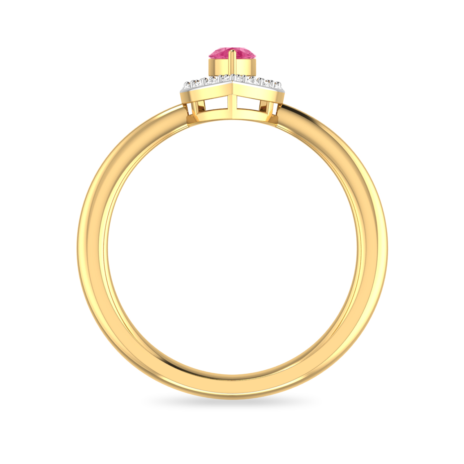 The Ferne Diamond & Gemstone Ring by PC Jeweller