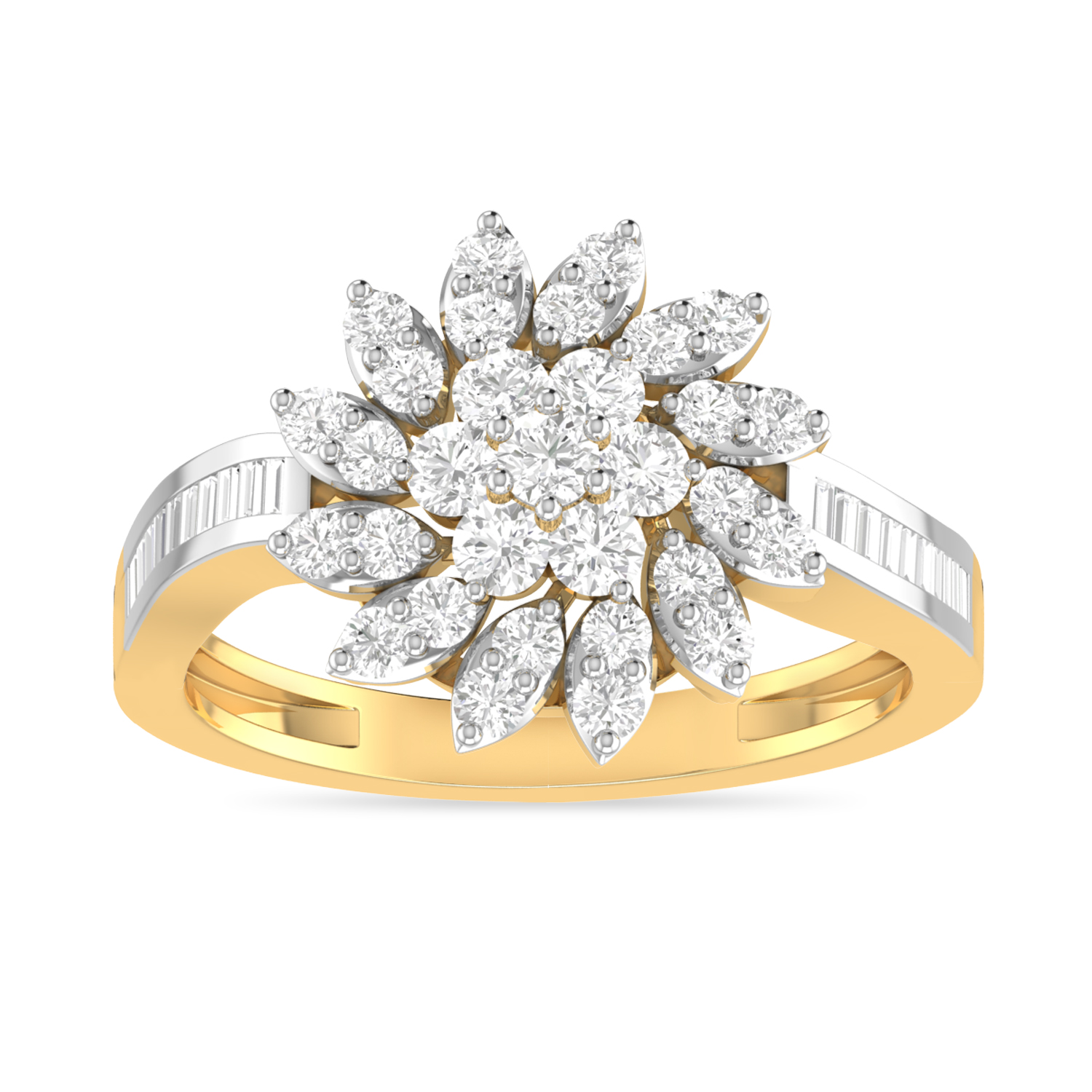 The Paulina Diamond Ring by PC Jeweller
