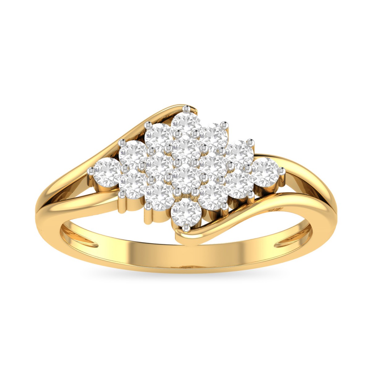 The Mazel Diamond Ring | PC Jeweller