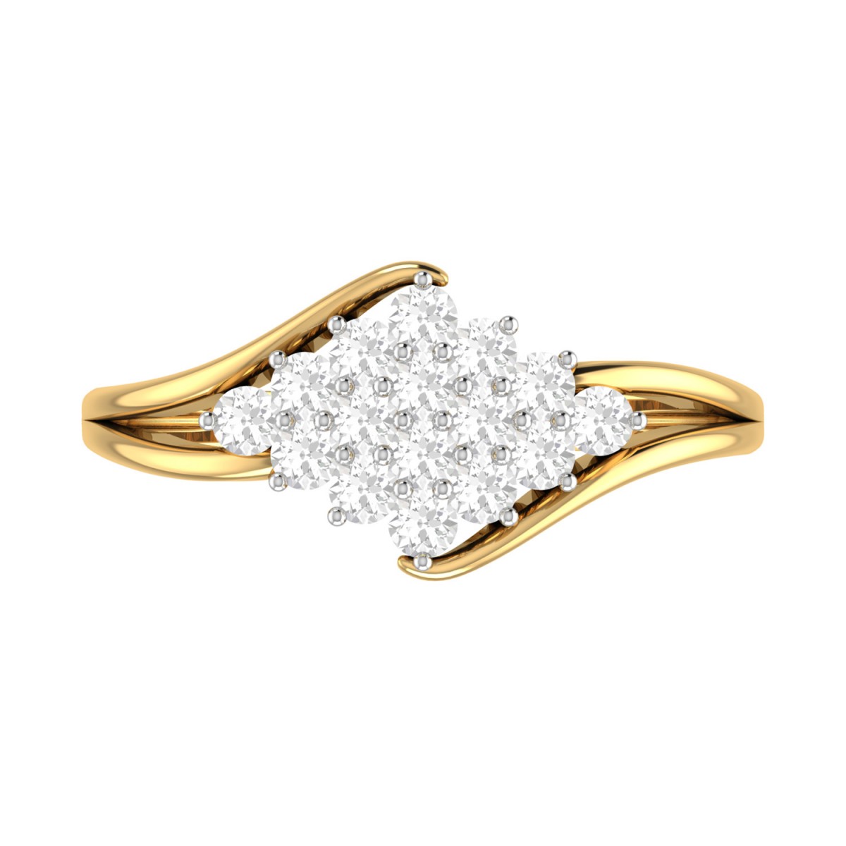 The Mazel Diamond Ring | PC Jeweller