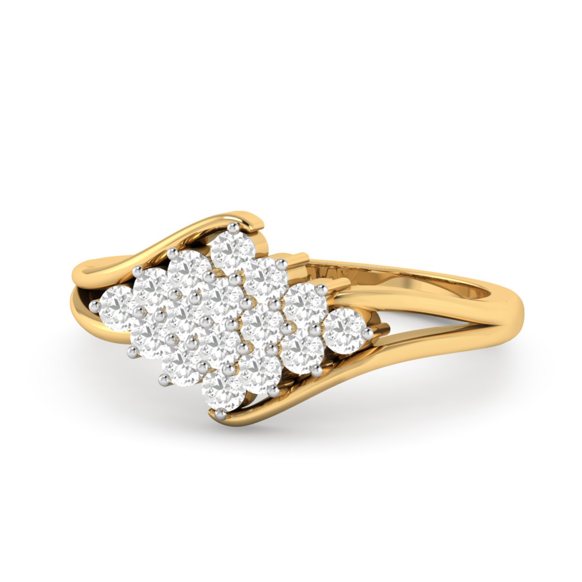 The Mazel Diamond Ring | PC Jeweller