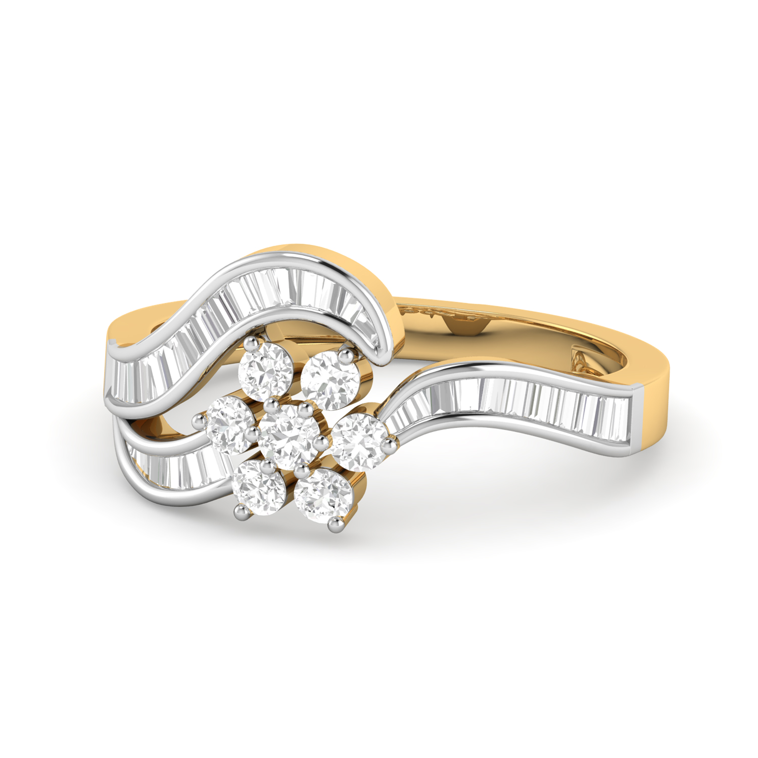 The Unity Diamond Ring | PC Jeweller